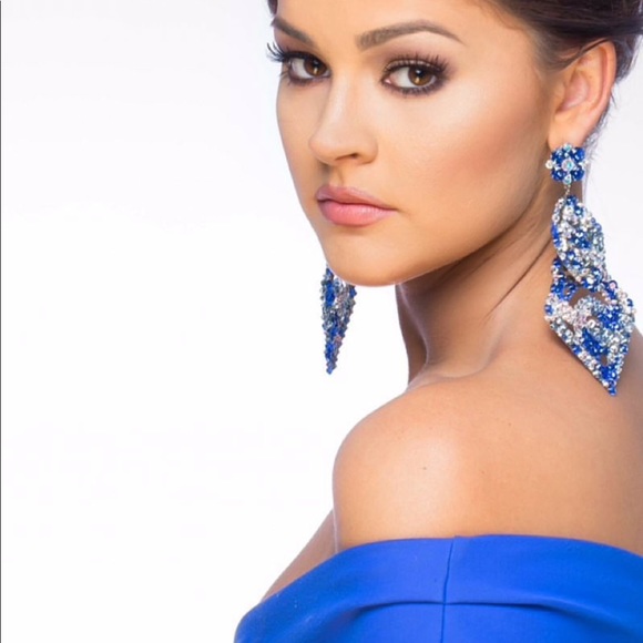 Jewelry | Custom Made Pageant Prom Formal Earrings | Poshmark